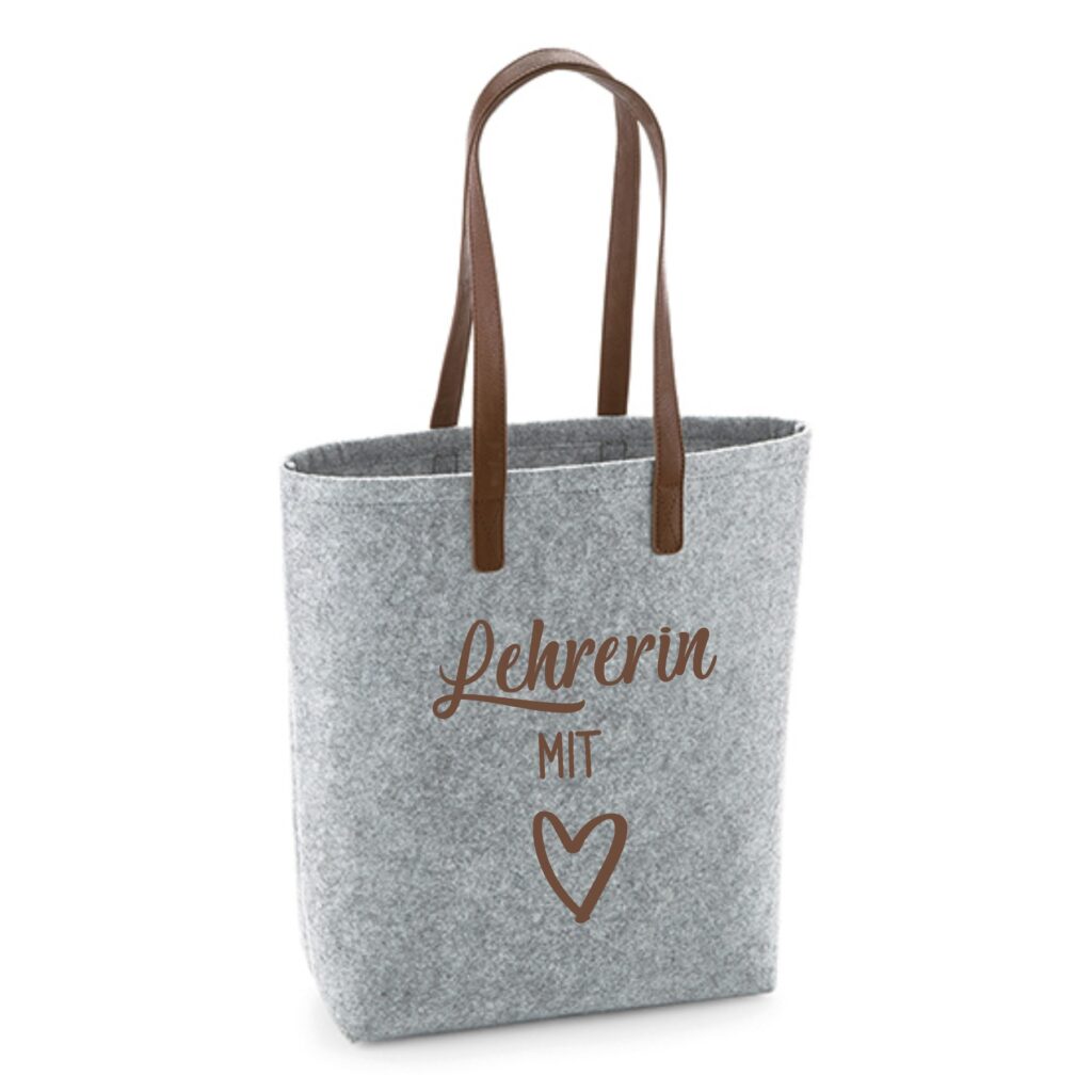 Tasche Lehrerin Mit Herz